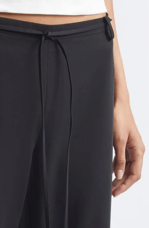ST. AGNI 90s Rouleau Minimal Wool Pants
