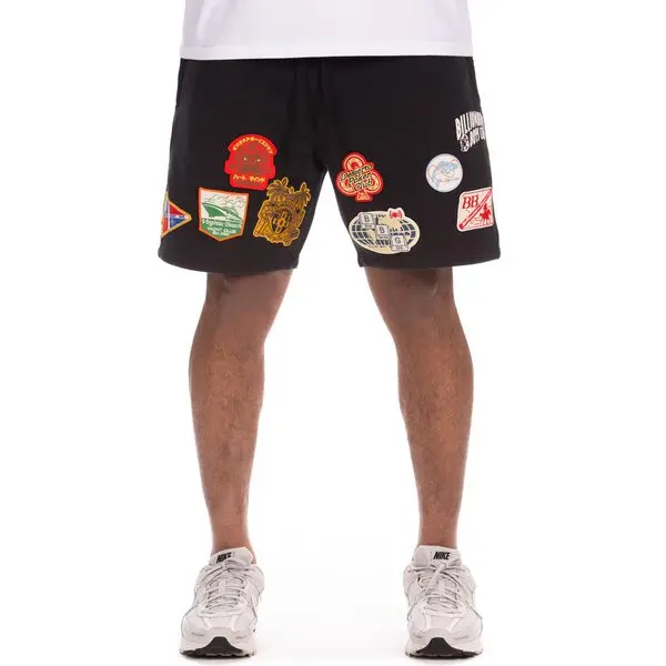 BILLIONAIRE BOYS CLUB Bb Merit Knit Cotton Shorts - Black