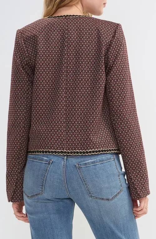 LIVERPOOL Gold Trim Jacquard Jacket