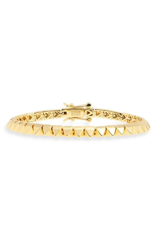 EDDIEBORGO Pyramid Tennis Bracelet