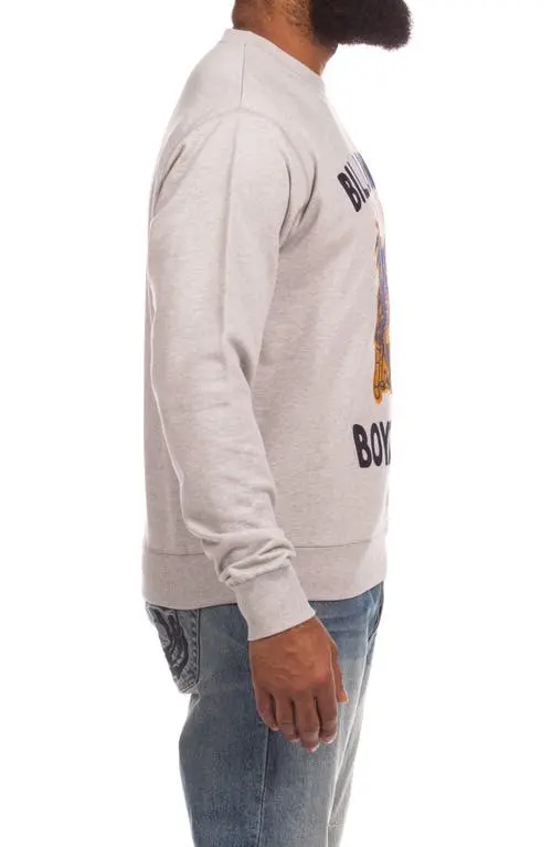 BILLIONAIRE BOYS CLUB Crest Cotton Fleece Sweatshirt