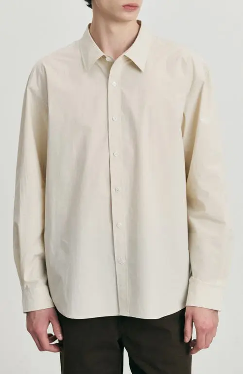 DUNST Oversize Cotton Button-up Shirt