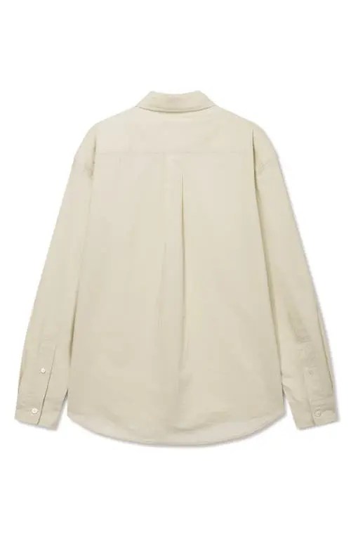 DUNST Oversize Cotton Button-up Shirt