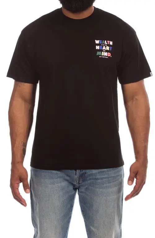 BILLIONAIRE BOYS CLUB Bb Wealth Curve Cotton Graphic T-shirt