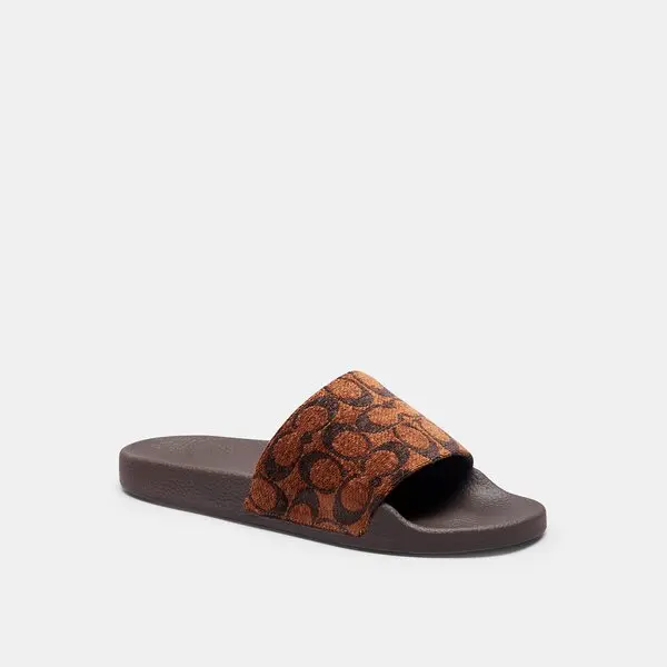 COACH OUTLET Udele Sport Slide In Signature Chenille