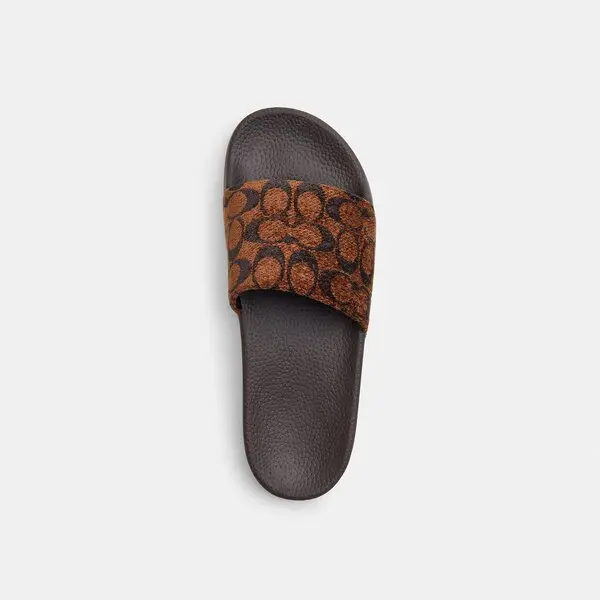 COACH OUTLET Udele Sport Slide In Signature Chenille