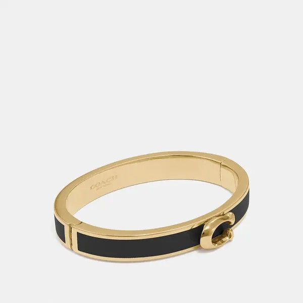 COACH OUTLET Signature Push Hinged Bangle