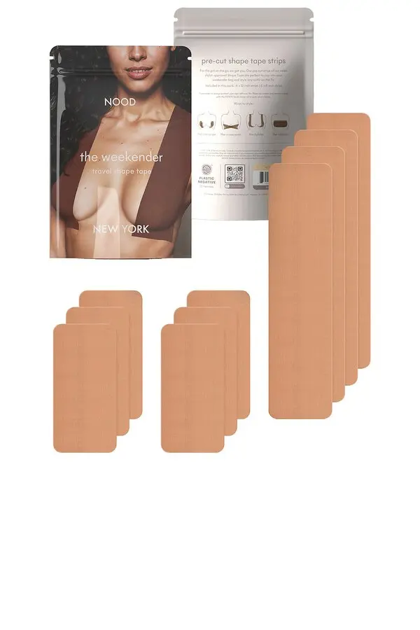 NOOD Weekend Travel Tape In Tan