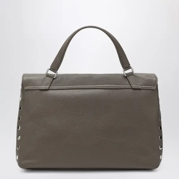ZANELLATO Medium Postina Bag In Taupe - Grey