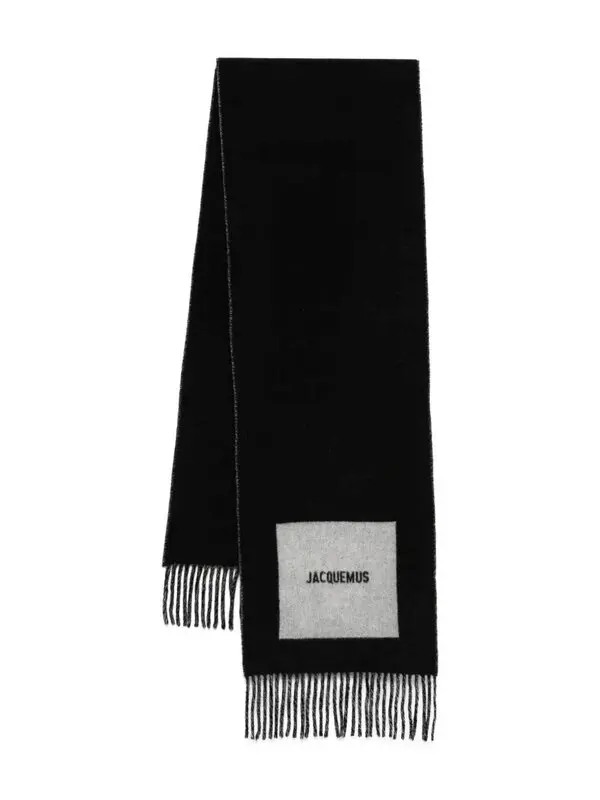 Jacquemus L`echarpe Rond Carr - Black