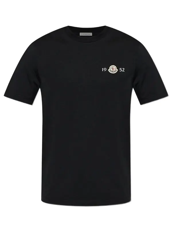 Moncler T-shirt With Logo Patch