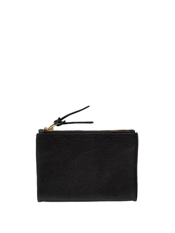 Visvim Foldable Zip Wallet - Black