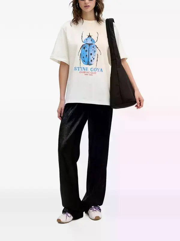 Stine Goya Beetle-print T-shirt