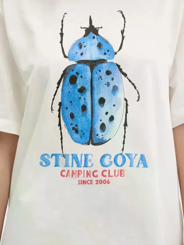 Stine Goya Beetle-print T-shirt