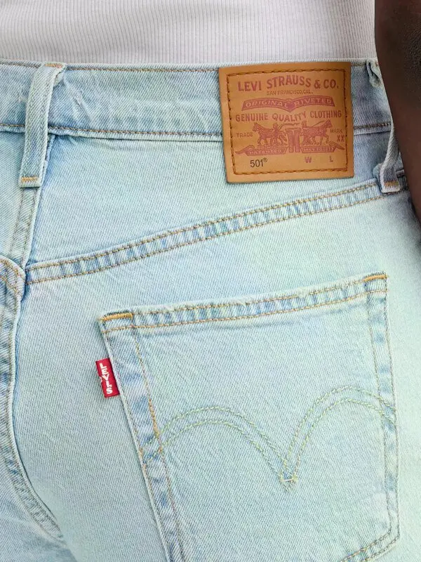 LEVI'S 501® Frayed Denim Shorts
