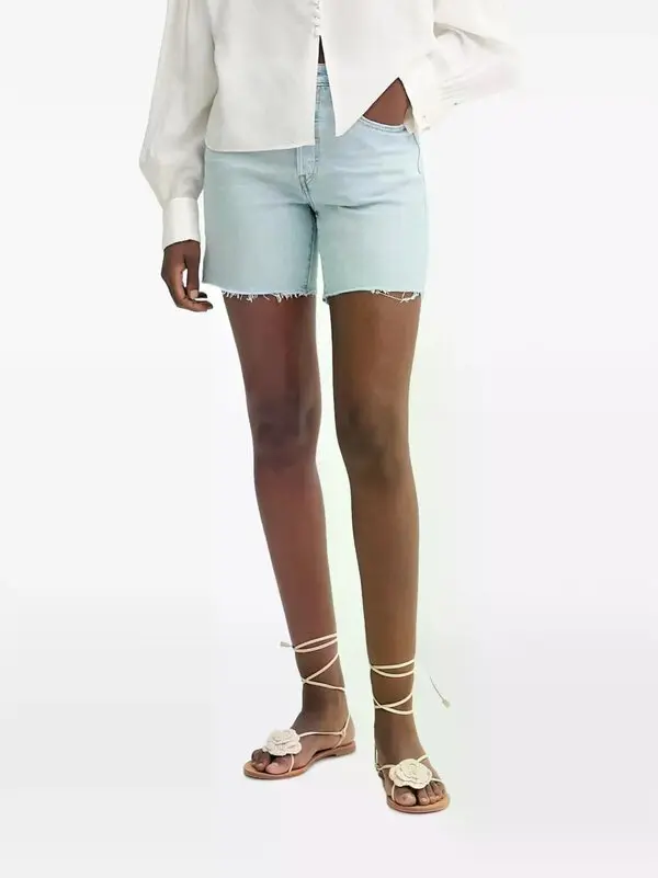 LEVI'S 501® Frayed Denim Shorts - Blue