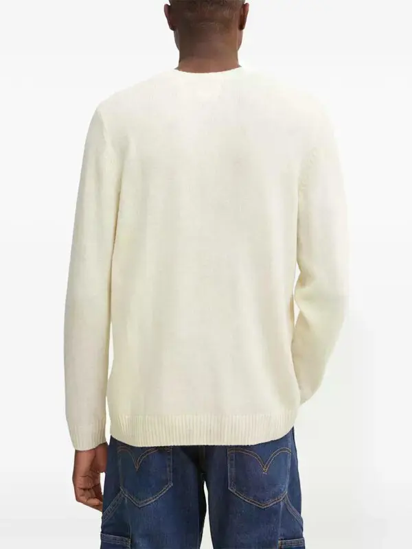 LEVI'S Logo-embroidery Crew-neck Sweater