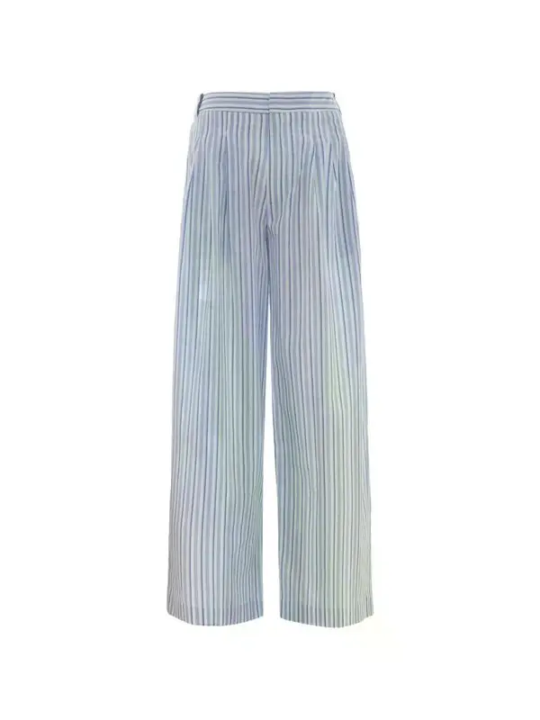 Rag & Bone Chappell Striped Wide-leg Trousers