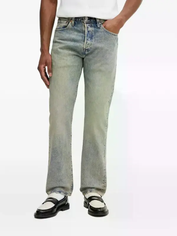 LEVI'S 501® Buttoned Denim Jeans - Blue