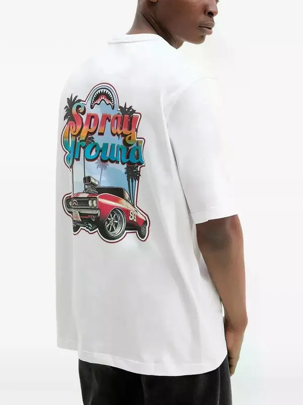 SPRAYGROUND Daytona Race Over Crew-neck T-shirt