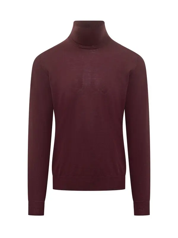 FILIPPO DE LAURENTIIS Merino Wool Turtleneck Sweater