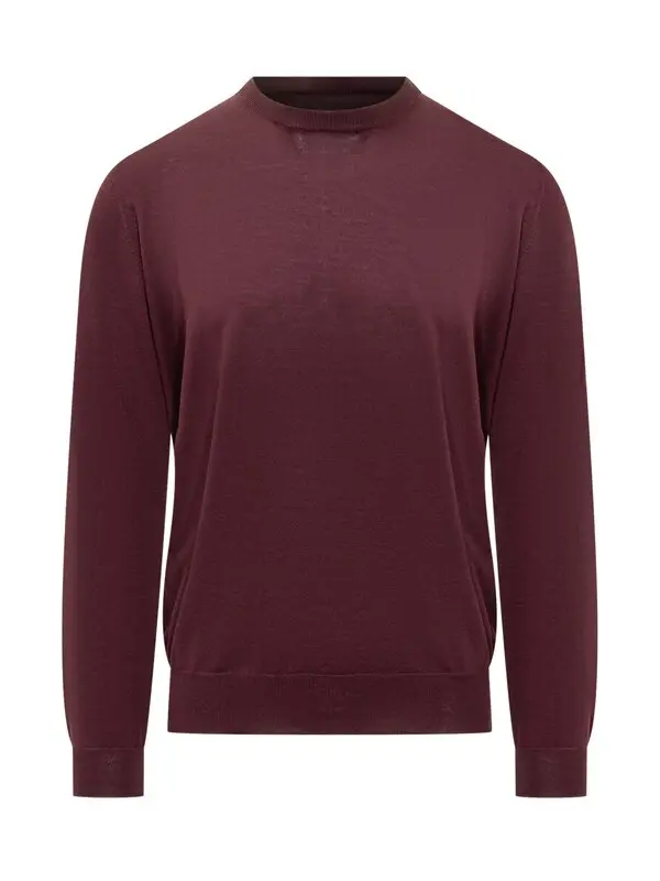 FILIPPO DE LAURENTIIS Merino Wool Basic Crewneck Sweater - 371