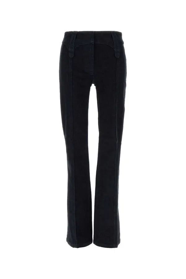 Tory Burch Dark Wash Denim Jeans - Blue