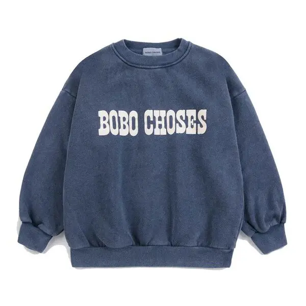 BOBO CHOSES Pop Sweatshirt - Midnight Blue