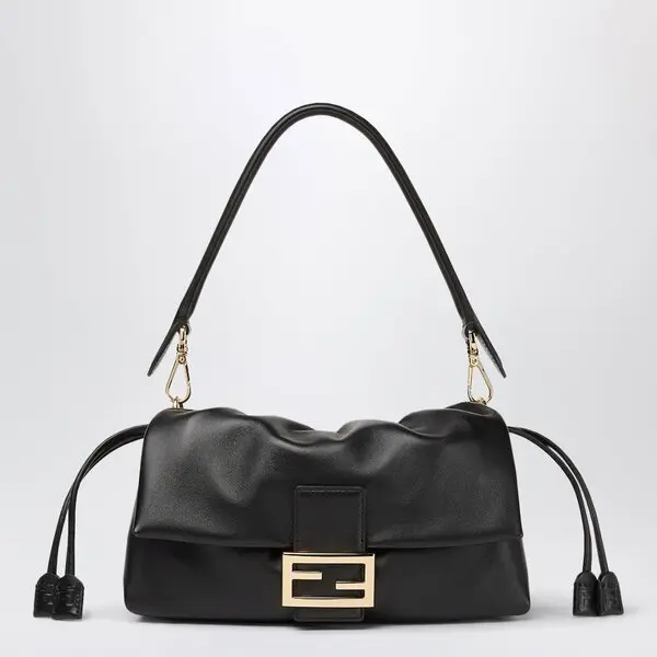 Fendi Baguetteâ® Soft Medium Bag - Black