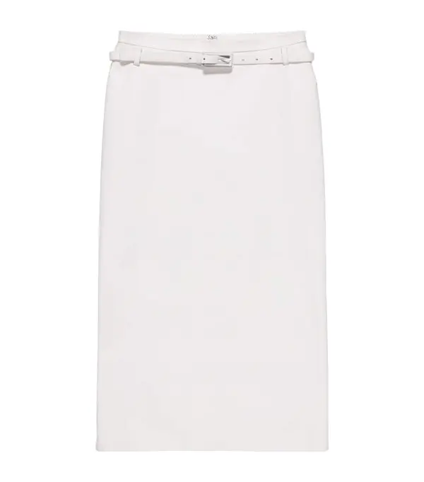 TOM FORD Lambskin Midi Pencil Skirt