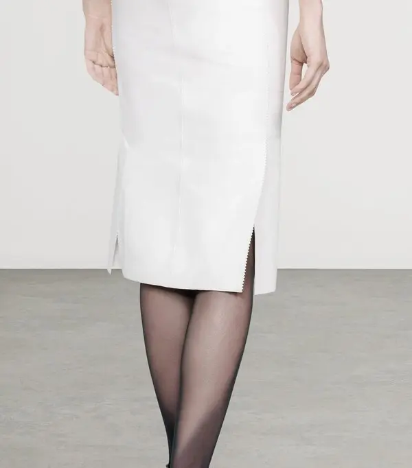 TOM FORD Lambskin Midi Pencil Skirt
