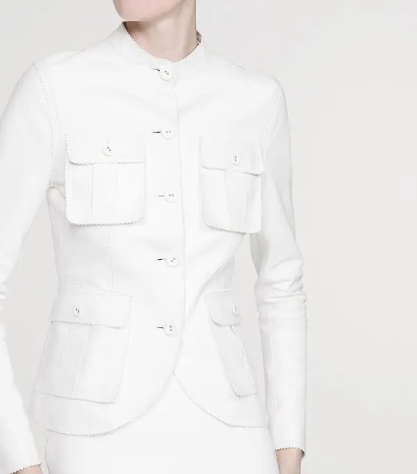 TOM FORD Lambskin Buttoned Jacket