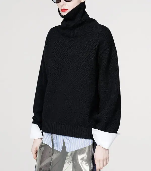TOM FORD Wool-cashmere-mohair Rollneck Sweater