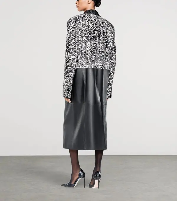 TOM FORD Lambskin-calf Hair Coat