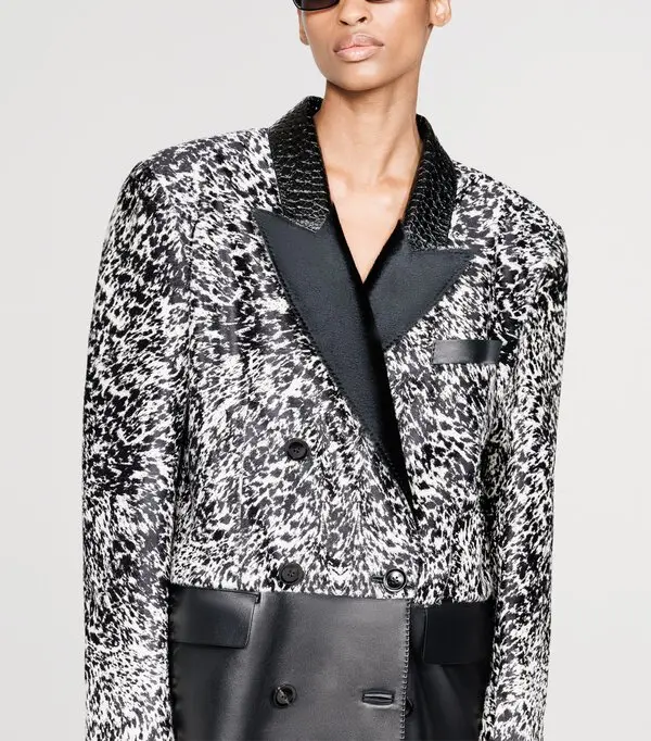 TOM FORD Lambskin-calf Hair Coat