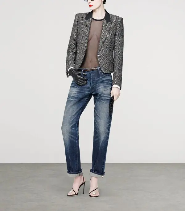 TOM FORD Mesh Crew-neck T-shirt