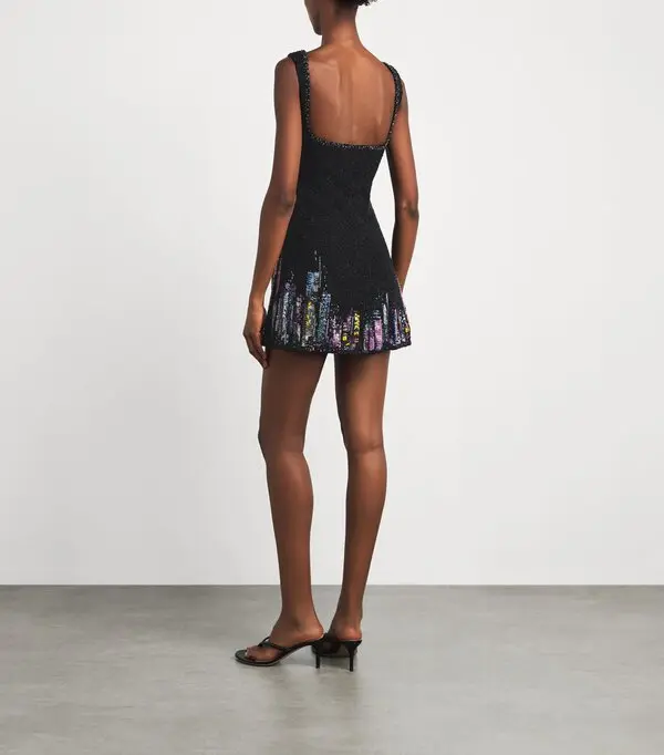 CLIO PEPPIATT Embellished Tokyo Mini Dress