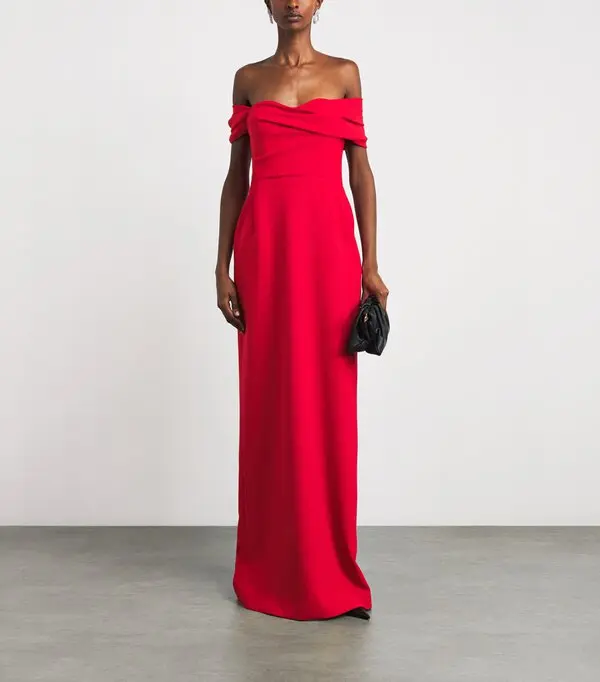 Carolina Herrera Off-the-shoulder Sofia Gown