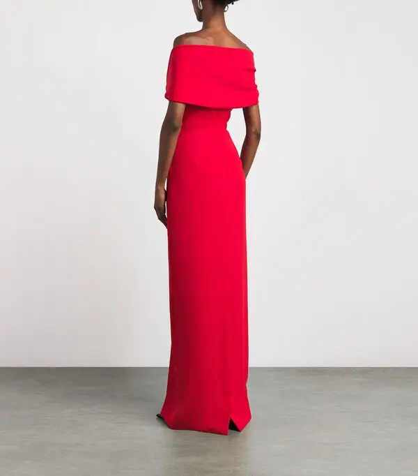 Carolina Herrera Off-the-shoulder Sofia Gown