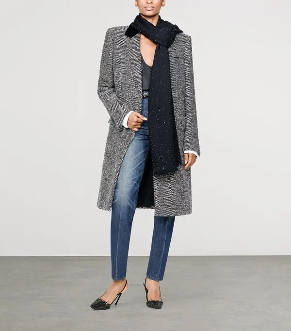TOM FORD Cashmere Sequinned Scarf