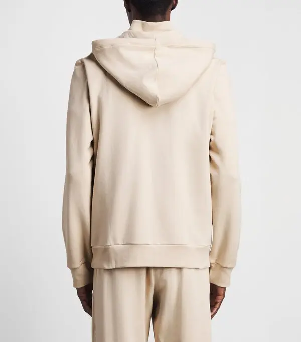 Zimmerli Winter Lounge Zip-up Hoodie - Beige