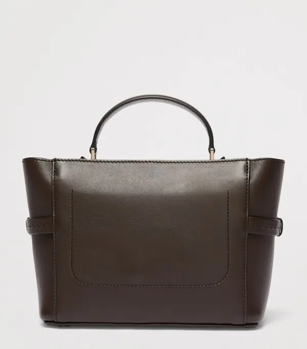 Max Mara Small Leather Margeux Top-handle Bag