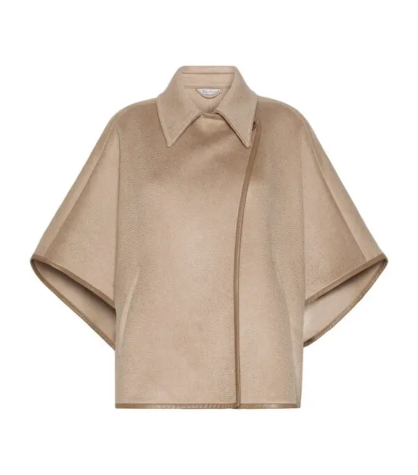 Max Mara Cashmere Double-breasted Cape