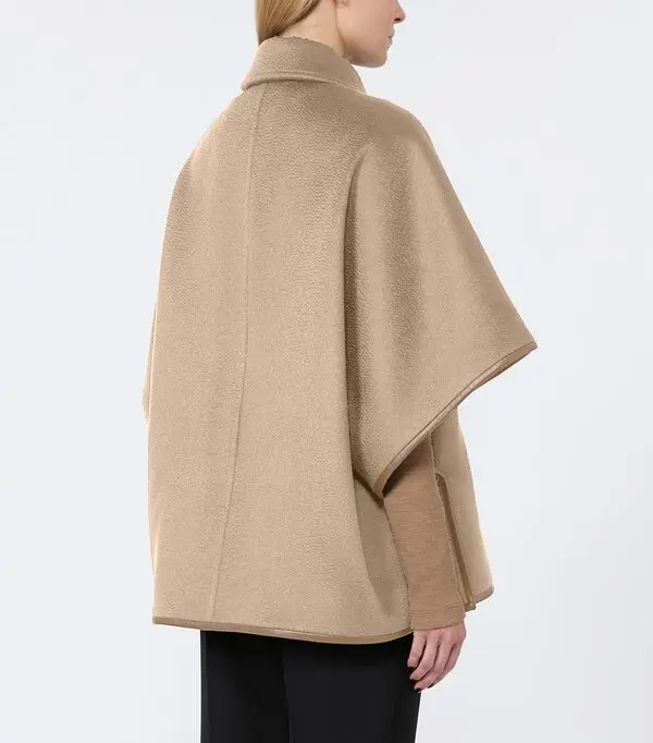 Max Mara Cashmere Double-breasted Cape