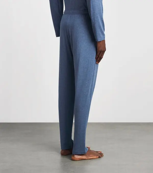 Hanro Casual Pyjama Bottoms - Blue