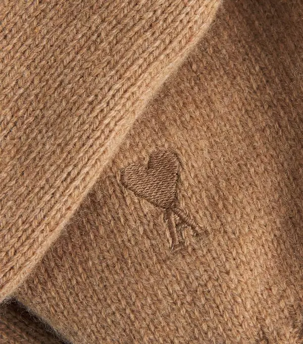 AMI Paris Cashmere-wool De Coeur Sweater