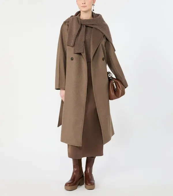 Max Mara Wool Double-breasted Coat