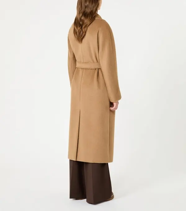 Max Mara Wool-blend Belted Coat - Beige