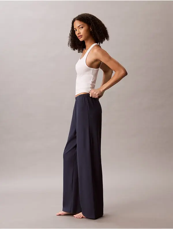Calvin Klein Classic Comfort Cozy Waffle Pants - Blue Nights