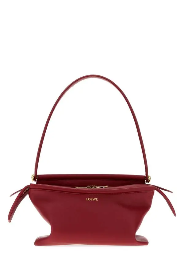 Loewe Leather Small Whisker Shoulder Bag